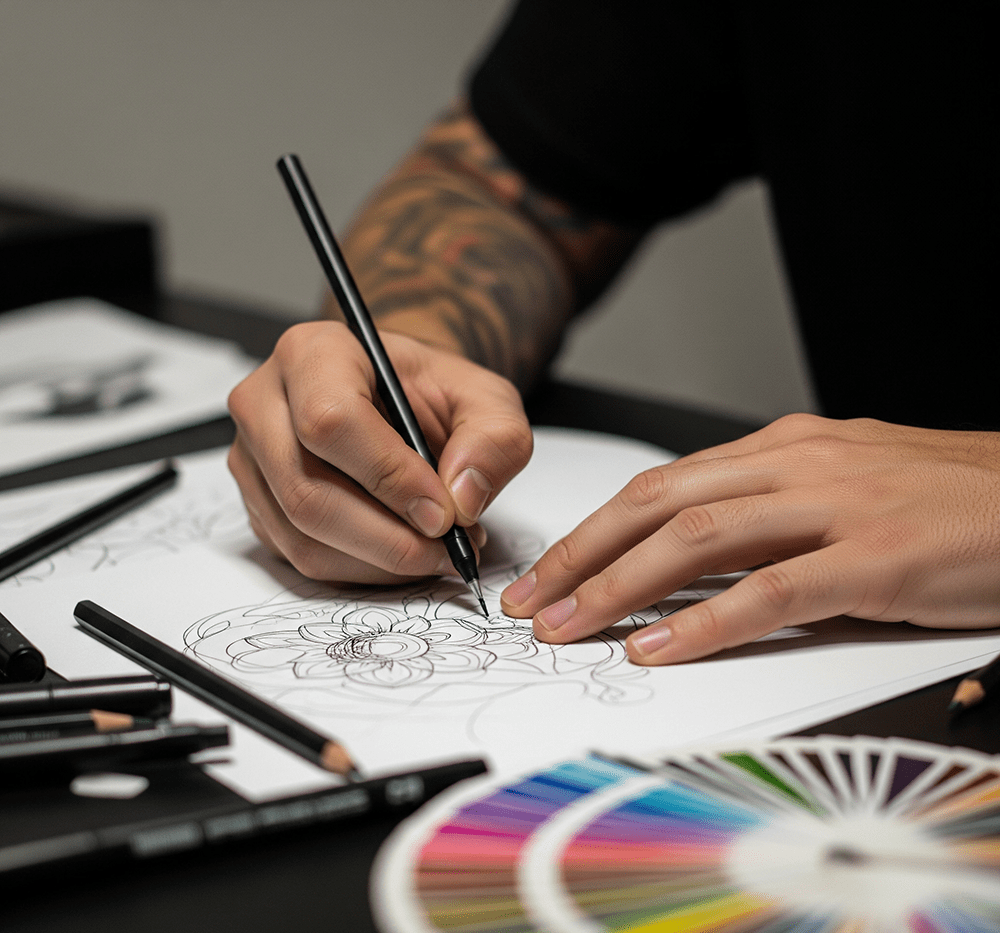 Tattoo Design. Composition – Mr.TATTOO Hanoi